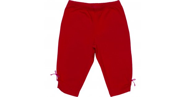 Colanți trei sferturi roșii la 12.95Lei | liloo