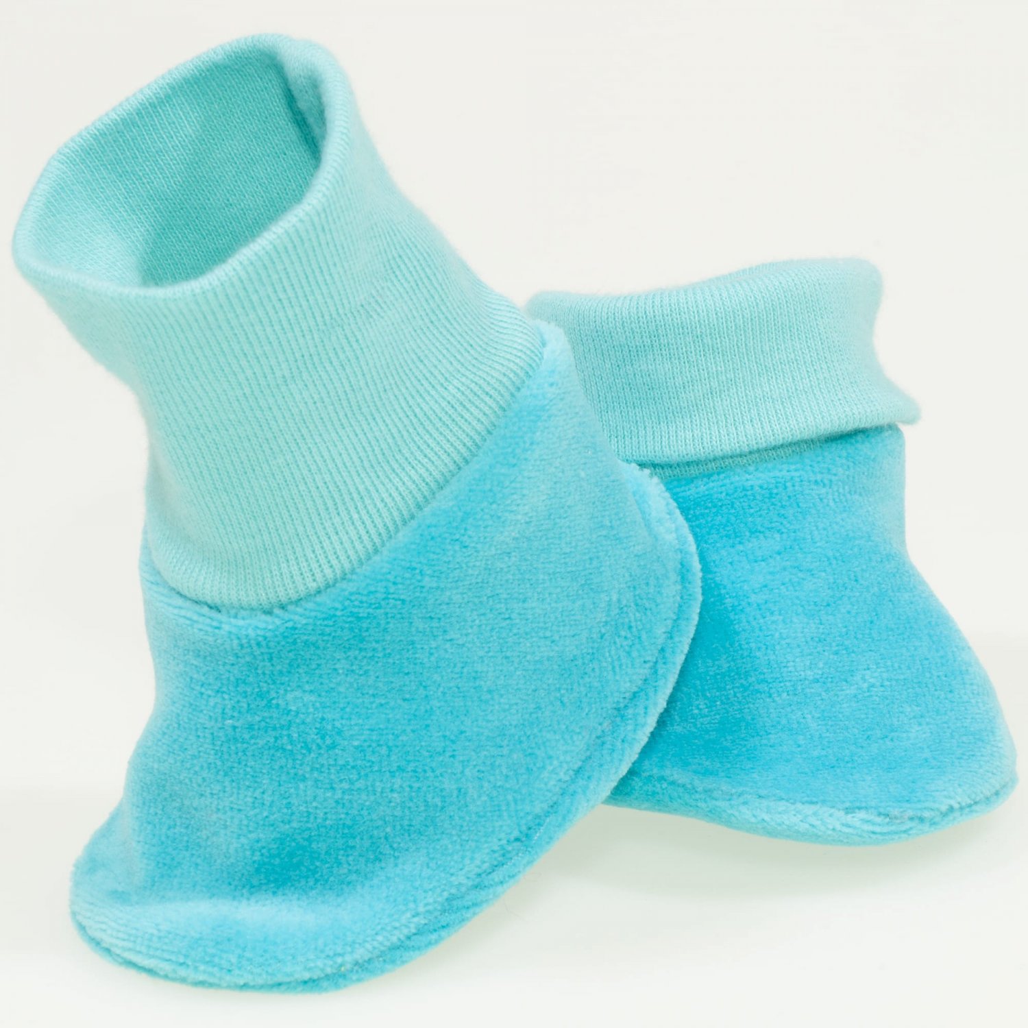 Botosei catifea turcoaz la 14.99Lei | liloo