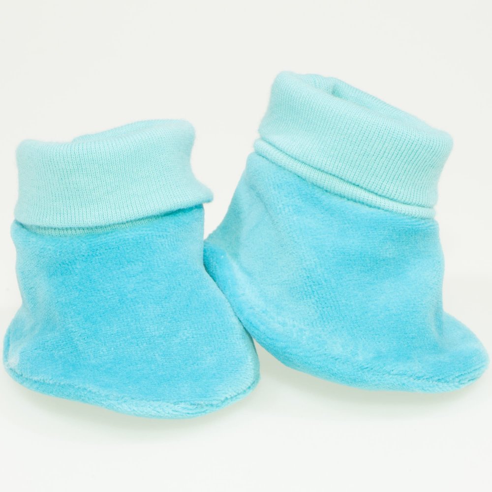 Botosei catifea turcoaz la 14.99Lei | liloo