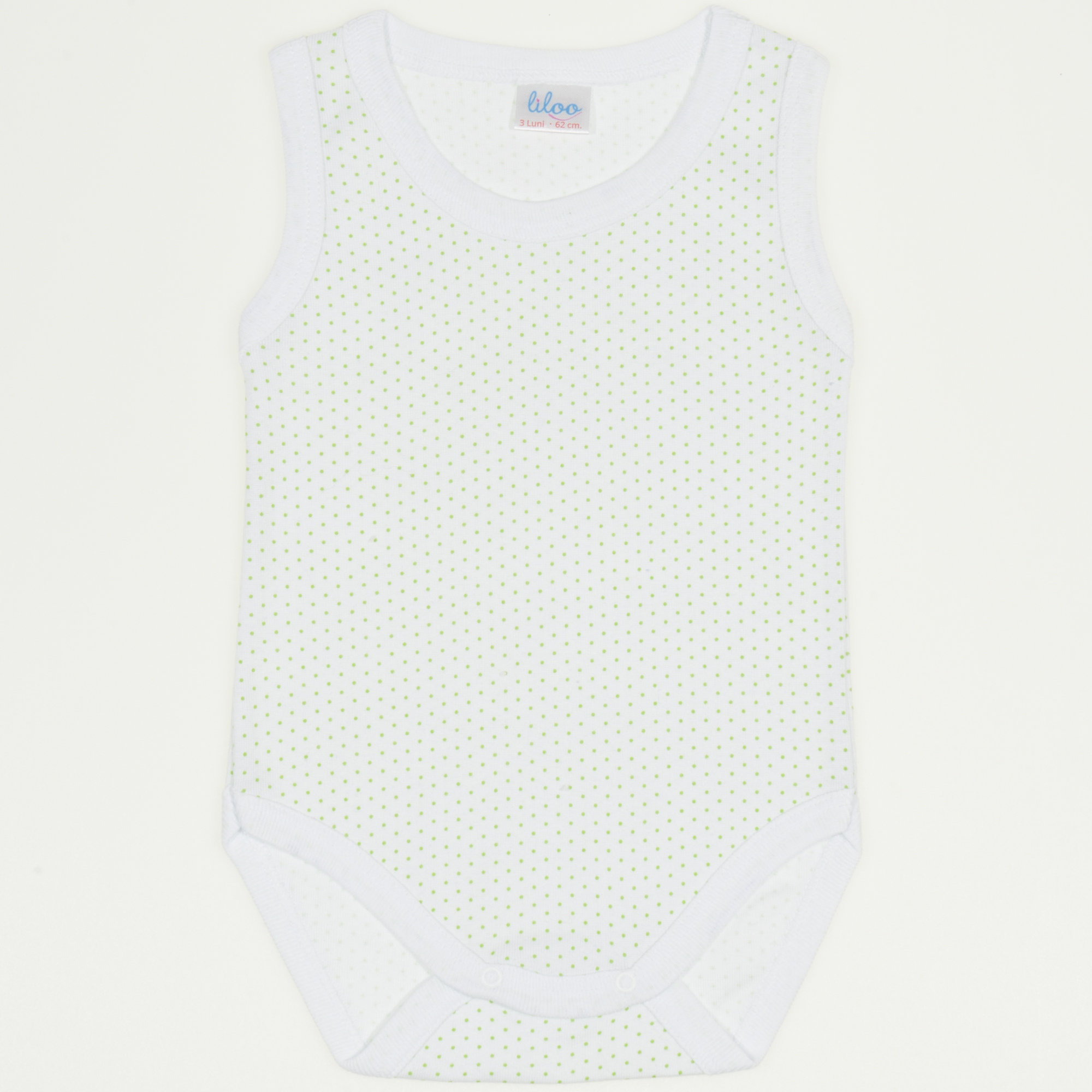 Body maiou alb buline verzi la 16.45Lei | liloo