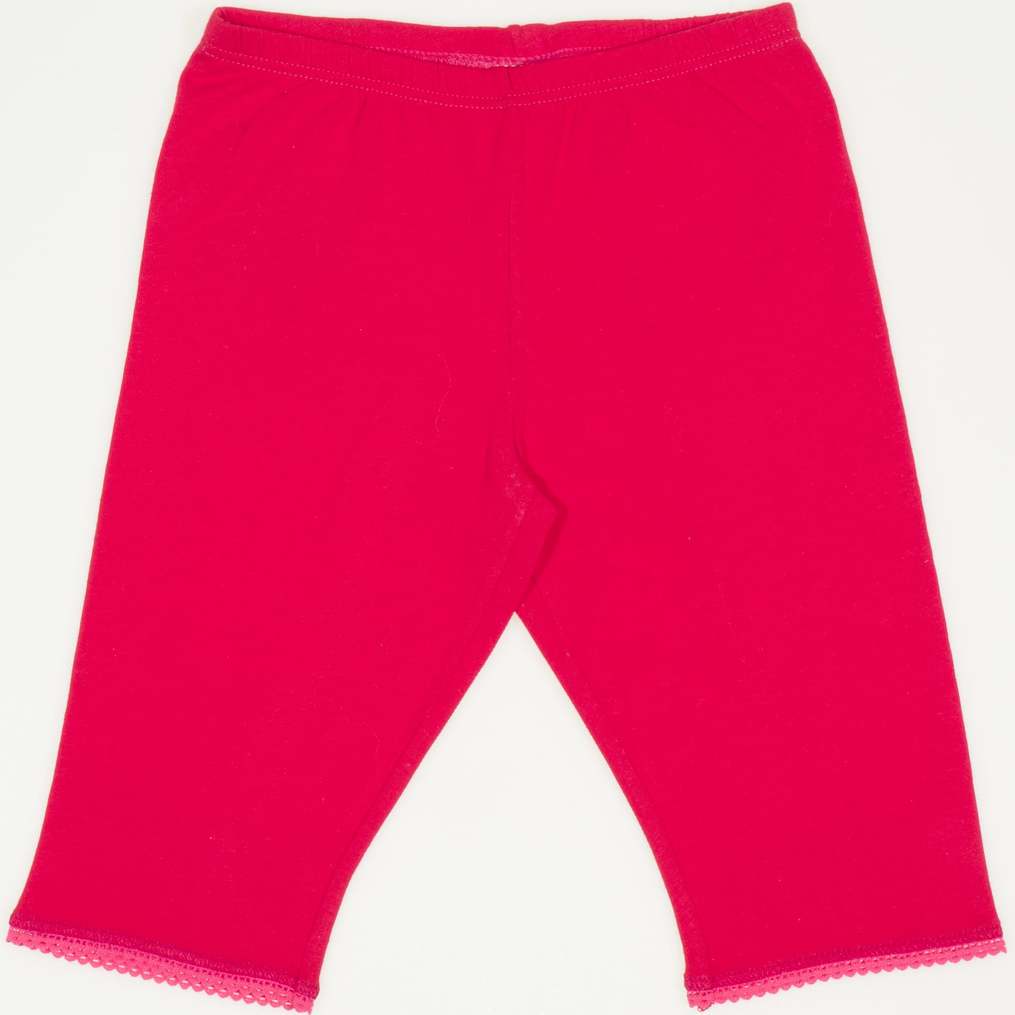 Colanti scurti rosii cu dantela la 11.95Lei | liloo