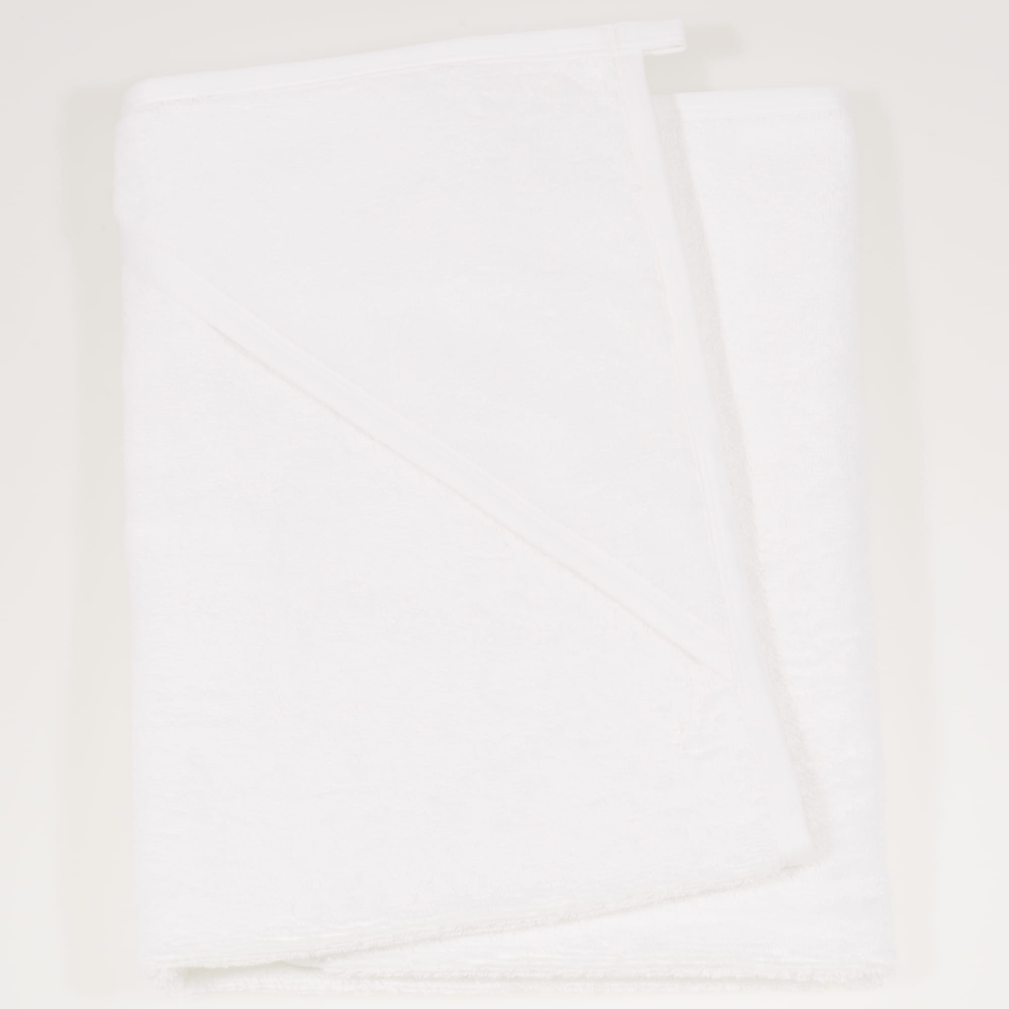 Prosop mare cu gluga bebe - alb la 51.95Lei | liloo