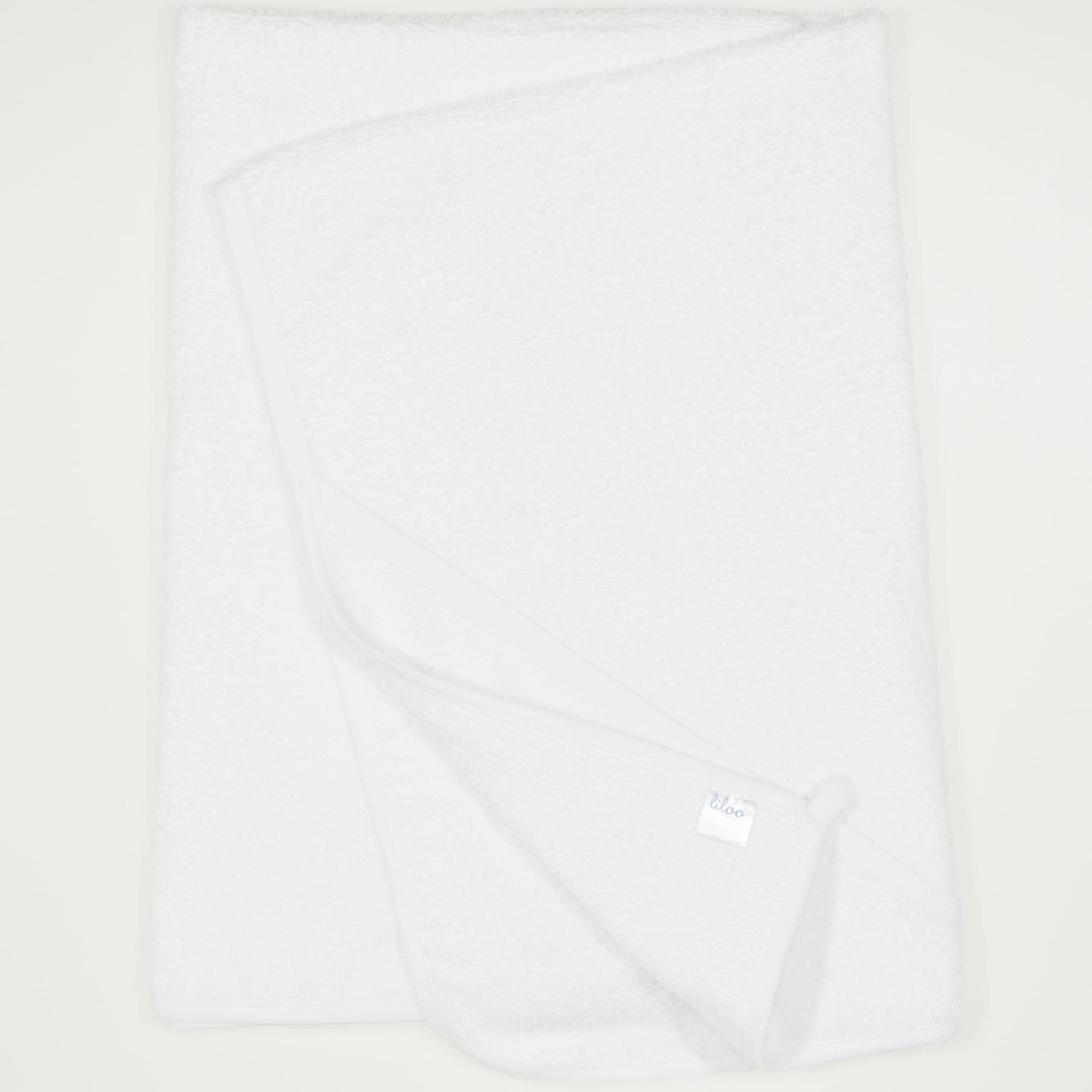 Prosop mare cu glugă - alb la 44,99Lei | liloo